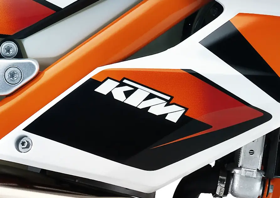 KTM motorcycle logo history and Meaning, bike emblem